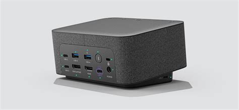 Logitechs New Logi Dock Is A Speaker Charger And Connection Hub All In One Soyacincau