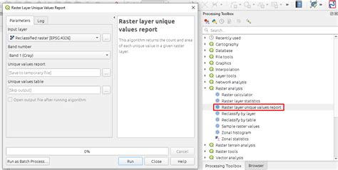 Accessing Raster Attribute Table In Qgis Geographic Information Systems Stack Exchange