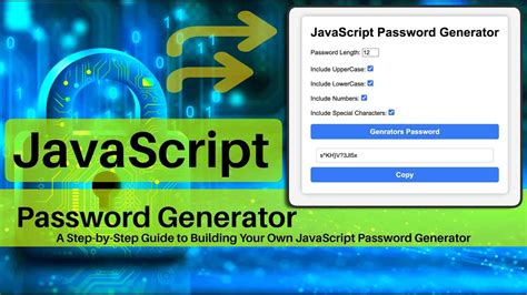 Securepass Javascript Password Generator Youtube