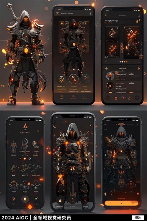 刺客冒险 Ui 大揭秘！5 步打造独特游戏界面风格！ 花瓣网