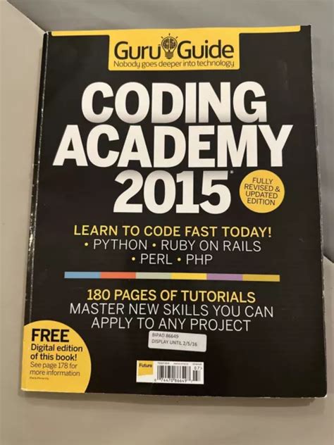 Guru Guide Coding Academy Magazine 2015 £2348 Picclick Uk