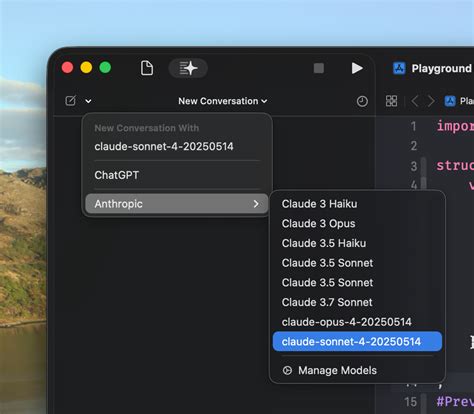 Using Claude With Coding Assistant In Xcode 26
