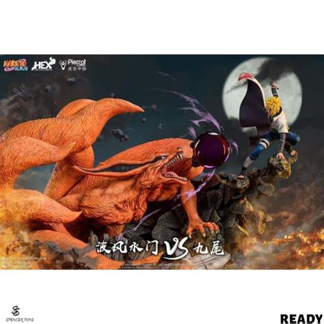 Jual Ready Stock Minato Vs Kurama By Hex Collectible Naruto