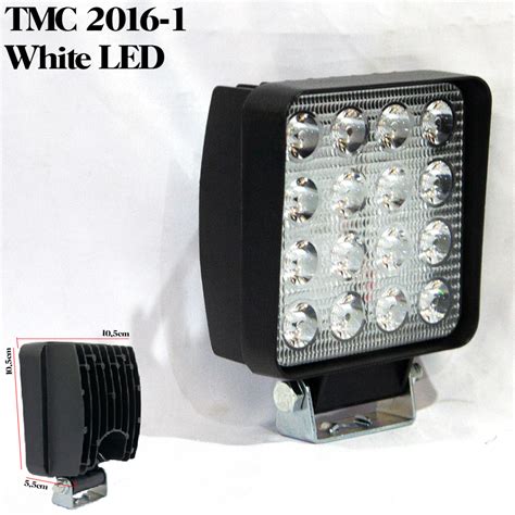 Jual Lampu Sorot Led Watt Lampu Tembak Mata Led Lampu Kabut Tebal Mm Shopee