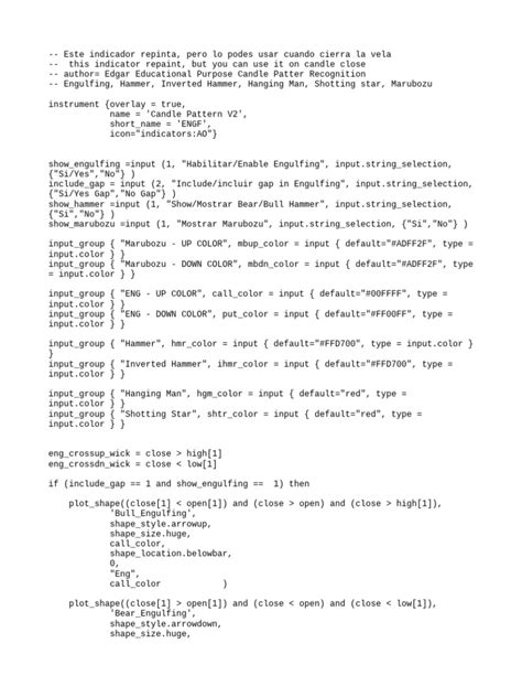 Script Candlestick Patterns Iqoption V2 Pdf