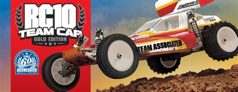 New Team Associated Rc10 Team Car Gold Edition Kit Associated Electrics