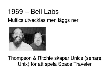 Ppt 1969 Bell Labs Powerpoint Presentation Free Download Id6138119