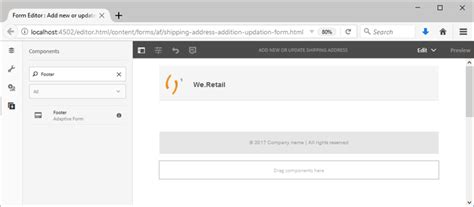 Tutorial Create An Adaptive Form Adobe Experience Manager