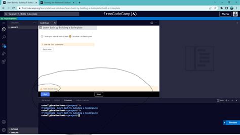 database test should pass backend development the freecodecamp forum