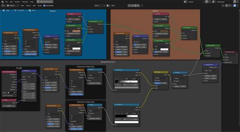 shader nodes how do i modify a procedural mud material from blender 2