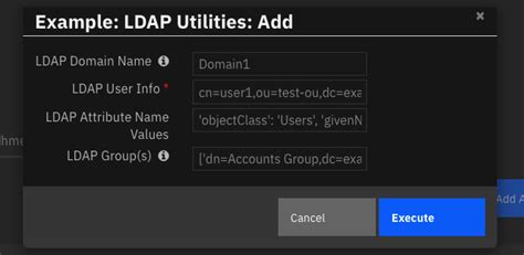 Ldap Utilities Qradar Soar Apps