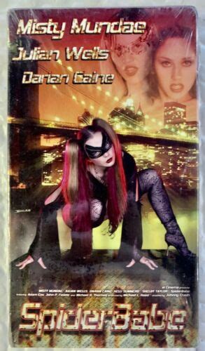 Spider Babe Vhs 2003 Spoof R Rated Version New Sealed Cult Rare