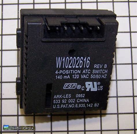 Temperature Switch W10202616 From Maytag Washer