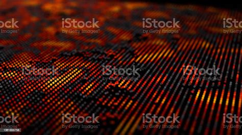 웨이브 3d 사이버 네틱 미래 지향적 인 배경 빅 데이터 추상 그리드 그림입니다 0명에 대한 스톡 사진 및 기타 이미지 0명