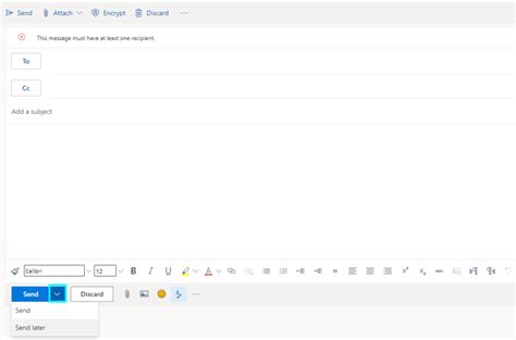 How To Set Delay On Emails Sending Outlook Web Access Business Tech Planet