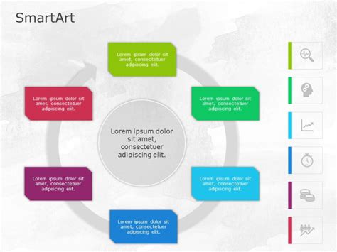 Smartart Cycle Continuous Cycle 6 Steps Slideuplift