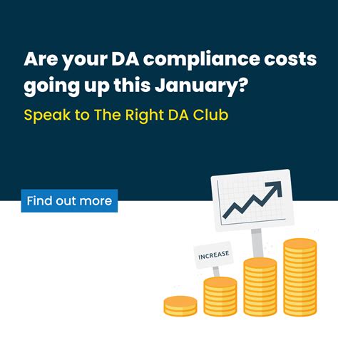 are your da compliance costs going up this january the right da club