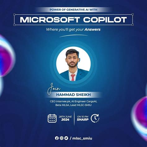 Mubashir Hussain Saleh On Linkedin Ai Generativeai Microsoftcopilot Techinnovation