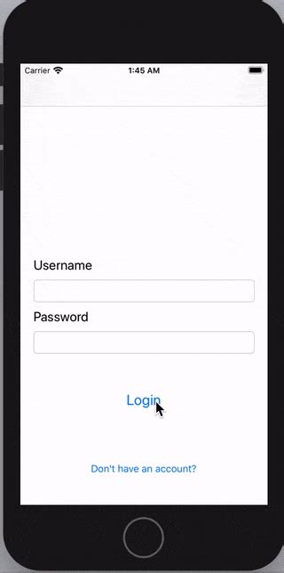 How To Transition From Login Screen To Tab Bar Controller