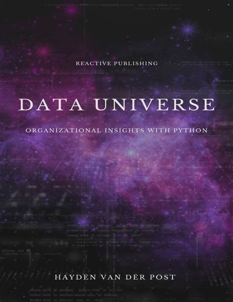 data universe organizational insights with python embracing data driven decision making
