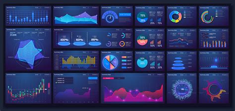 Different Ui Ux Gui Mobile Screens Modern Infographic Template Dashboard Infographic Charts