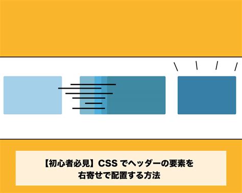 【初心者必見】cssでヘッダーの要素を右寄せで配置する方法 しのブログ