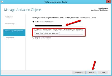 Office 2016 Active Directory Based Activation Cloud First