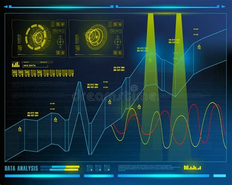 Data Analysis Visualization Futuristic Infographic Information Aesthetic Design Visual
