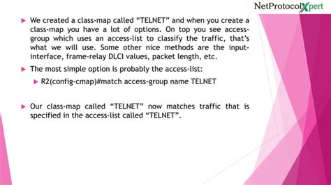 Qos Classification On Cisco Ios Router Pptx Computer Networking