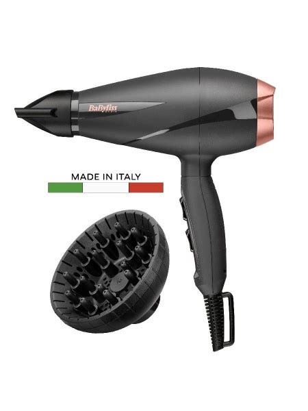 Фен для волос BaByliss 6709DE_2523 озон, черный - купить по выгодным ...