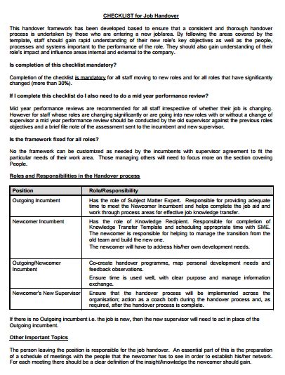 6 Handover Report Templates Website Wordpress Blog