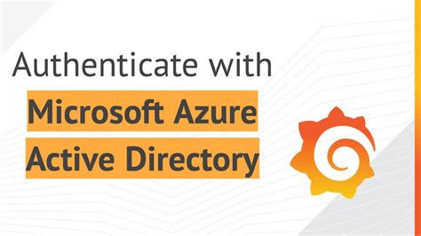 Azure Active Directory Sso With Oauth For Grafana Youtube