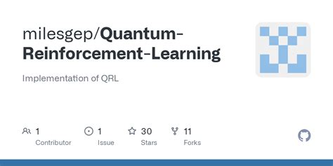 GitHub Milesgep Quantum Reinforcement Learning Implementation Of QRL