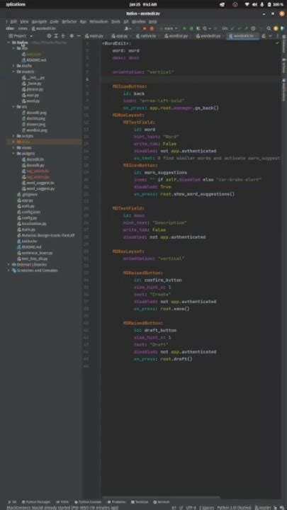Kivy Design Language Kv Shorts Youtube