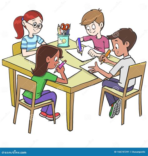 Writing Class Cartoon