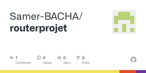 Github Samer Bacharouterprojet