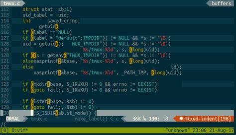 Differences With Rendering Between Xterm And Alacritty Screen Corruption With Tmux Vim