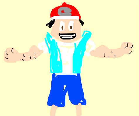 Buff Ash Ketchum Drawception Buff Ash Ketchum Drawception