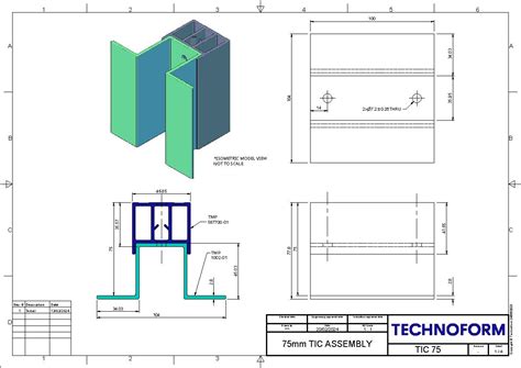 Drawings For Technoform Thermal Isolator By Technoform Eboss