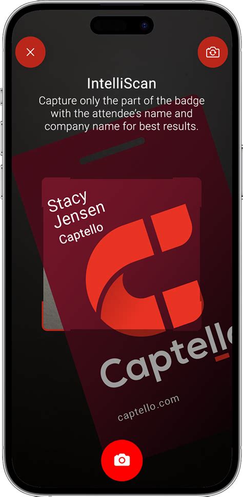 Intelliscan Scan Badges Without Api Kits Or Qr Codes