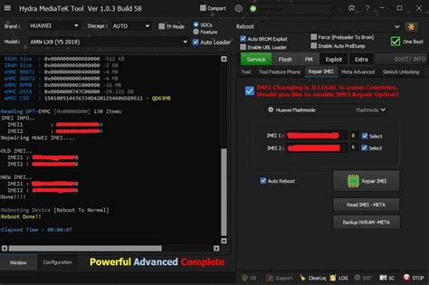 Huawei Amn Lx9 Y5 2019 Both Imei Repair Successfully Done By Hydra Tool Gsm Forum