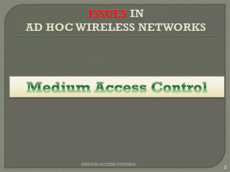 Design Issues In Adhoc Wireless Mac Protocol Pdf Computer