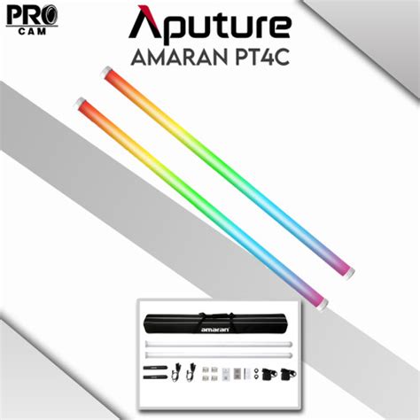 Jual Aputure Amaran Pt4c 2 Light Production Kit Amaran Pt4c Rgb Led Pixel Tube Light 2 Light