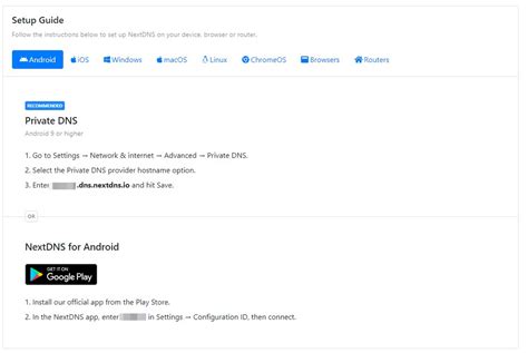 Set Up And Configure Custom Dns Using Nextdns