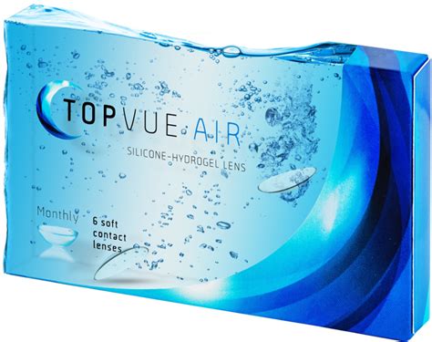 Kontaktne Leće Topvue Air 6 Kom Leća Adrialece Hr