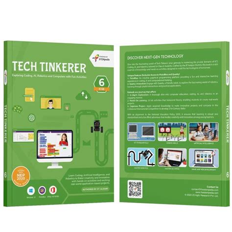 Icse Coding Ai Robotics And Computer Book Class 6 Tech Tinkerer