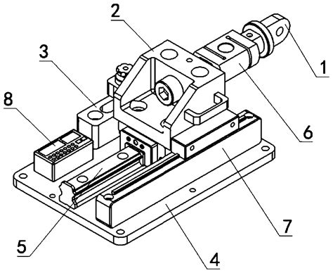 an assembly error and stress detection device and detection method of aircraft intersection