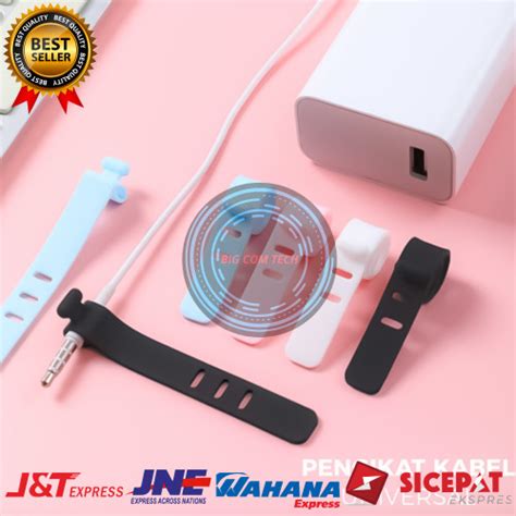 Jual Pengikat Kabel Data Kabel Earphone Penggulung Kabel Data Charger Jakarta Barat Big