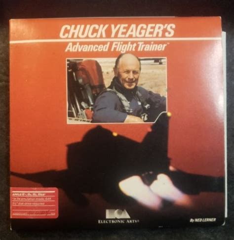 Chuck Yeagers Advances Flight Simulator For Apple Ii Iie Iic Iigs 1987 R Lokinbsonlineoffering