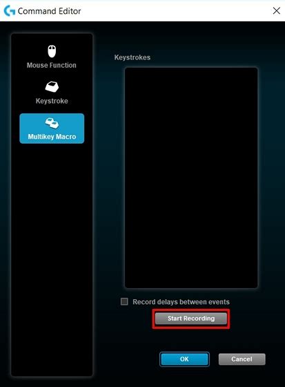 How To Create Macro For Logitech Mouse And Keyboard Beebom